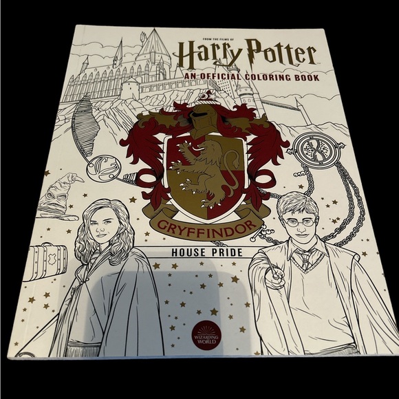 Office | Harry Potter Gryffindor Coloring Book Nwt | Poshmark